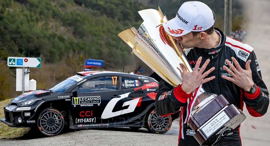 FIA World Rally Championship Monte Carlo 2025 : Sebastien Ogier Tandai ...