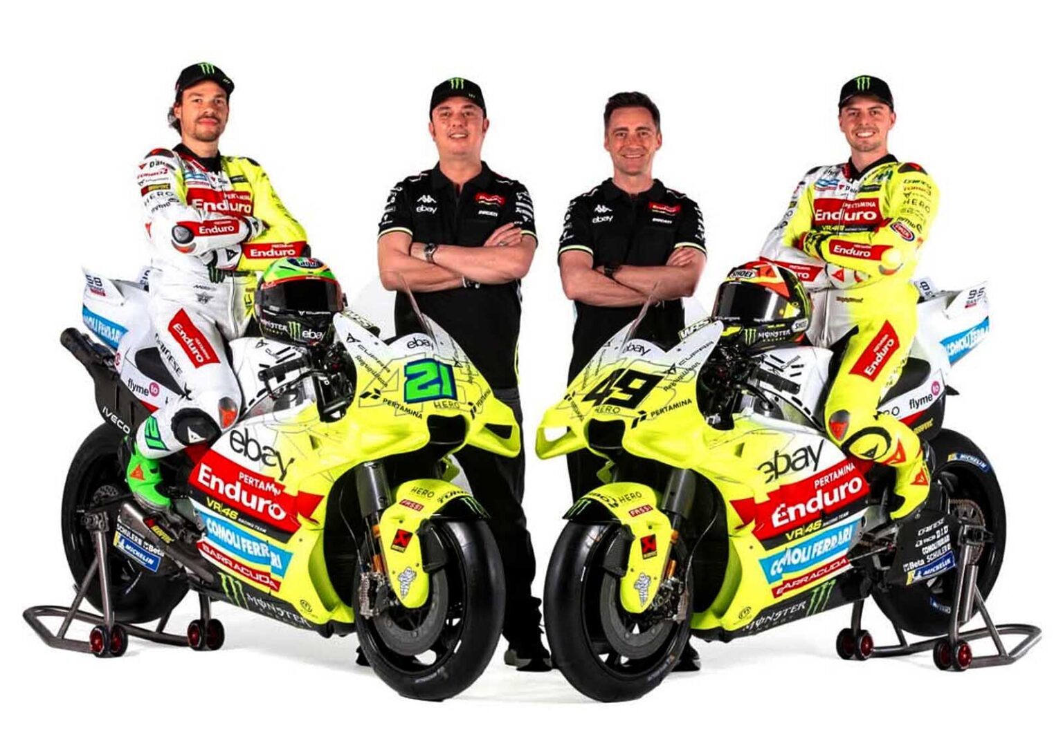 Tim Pertamina Enduro VR46 - 2025 Presentasi di Jakarta - Otospeed.id ...